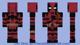 Deadpool (New Suit) | DEADPOOL & WOLVERINE Minecraft Skin