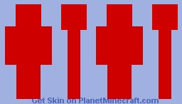 Red blob skin Minecraft Skin