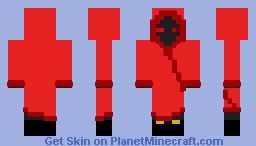 Elder Red (Cloaked) Minecraft Skin