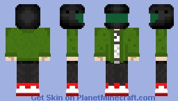 Teenage Comic Slash Minecraft Skin