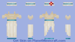 Beige Holiday Minecraft Skin