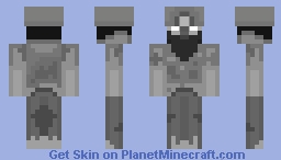 The Intruder Creepypasta Minecraft Skin