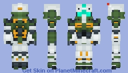 RGM-79F GM Land Combat Type Minecraft Skin