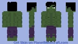 Hulk | Hulk vs Wolverine Minecraft Skin