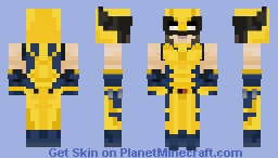 Wolverine & Deadpool Minecraft Skin