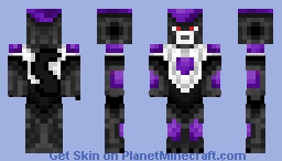 Black Freezer Minecraft Skin
