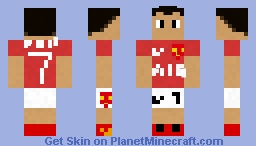 Cristiano Ronaldo (2008) Minecraft Skin