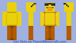 Ente mit Sonnenbrille Minecraft Skin