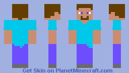 simple steve Minecraft Skin
