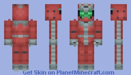 Principality Of Zeon Pilot Suit (0079) (Char Aznable) Minecraft Skin