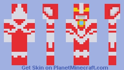 Ultraman Zearth Minecraft Skin