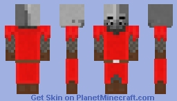 Undead Red Knight Minecraft Skin