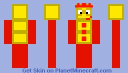 Numberblock 3 skin Minecraft Skin