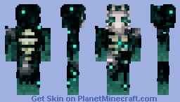 Skulk creature (REPOST) Minecraft Skin