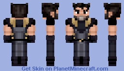 Wolverine X-Men Minecraft Skin