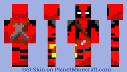 Deadpool Minecraft Skin