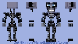 Five Nights at Freddy's - Endoskeleton (Java) Minecraft Skin