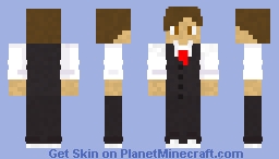 Banker skin male Minecraft Skin