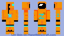 Novo Zoom Astronauta Minecraft Skin