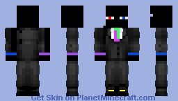 All Emotions Boss EnderMan Minecraft Skin