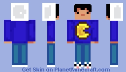 AK!PAC skin finn Minecraft Skin