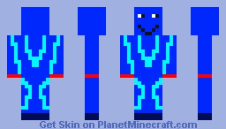 blue Minecraft Skin