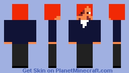 Corvus Flowers Minecraft Skin