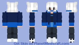 Personality swapped finn Minecraft Skin