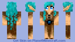 Elf medieval girl Minecraft Skin