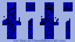 creeper blue Minecraft Skin