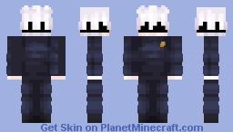 Gojo Satoru Minecraft Skin