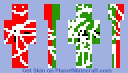 A+ - F- Decaying Minecraft Skin