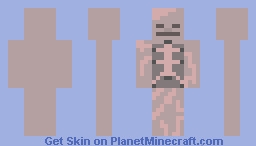 SKELETON SKIN SIMPLE Minecraft Skin