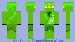 Golden Lloyd Ninjago Minecraft Skin