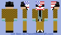 DALLAS PAYDAY 2 Minecraft Skin