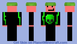 green fit Minecraft Skin