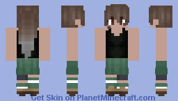 Teruko Tawaki Minecraft Skin