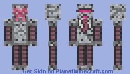 Pink Robot (Java) Minecraft Skin