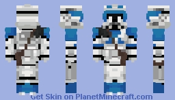 501st Heavy-Weapons Trooper Minecraft Skin