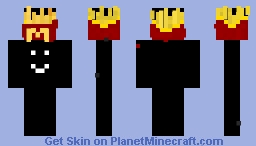 French fries Minecraft Skin