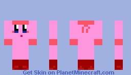 Kirby Minecraft Skin