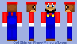 Mario! Minecraft Skin
