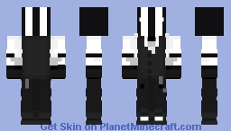 shadow kid in suit Minecraft Skin