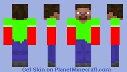 RGB Steve Minecraft Skin