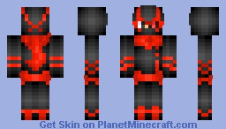 Shadow girl Minecraft Skin