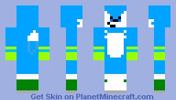 acid the fox Minecraft Skin