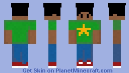 Star person Minecraft Skin