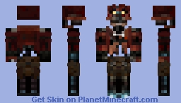 Five Night's at Freddy's 4 - Nightmare Foxy (Java) Minecraft Skin