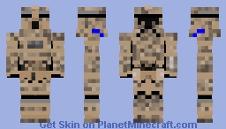 Camo clone trooper Minecraft Skin