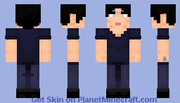 Damon Salvatore - The Vampire Diaries Minecraft Skin